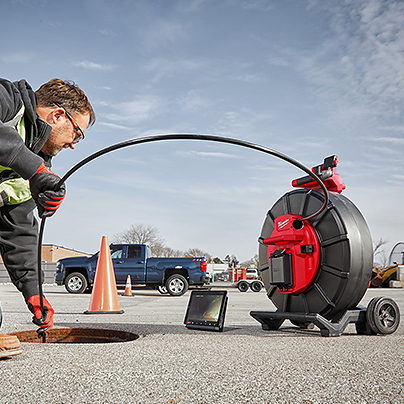 325' Stiff Pipeline Inspection Reel | Milwaukee Tool