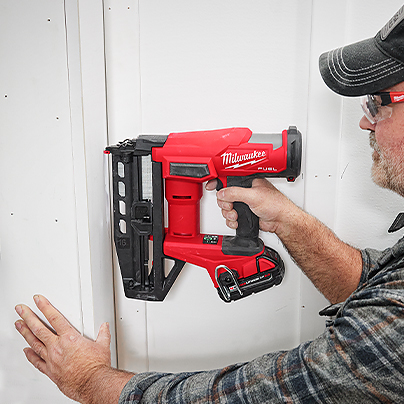 M18 FUEL™ 16 Gauge Straight Finish Nailer | Milwaukee Tool