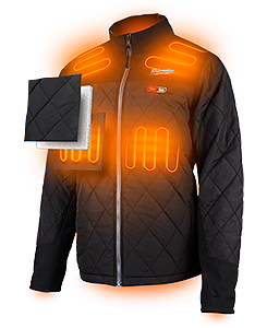 M12 Heated AXIS Jacket with HYDROBREAK Rain Shell | Milwaukee Tool