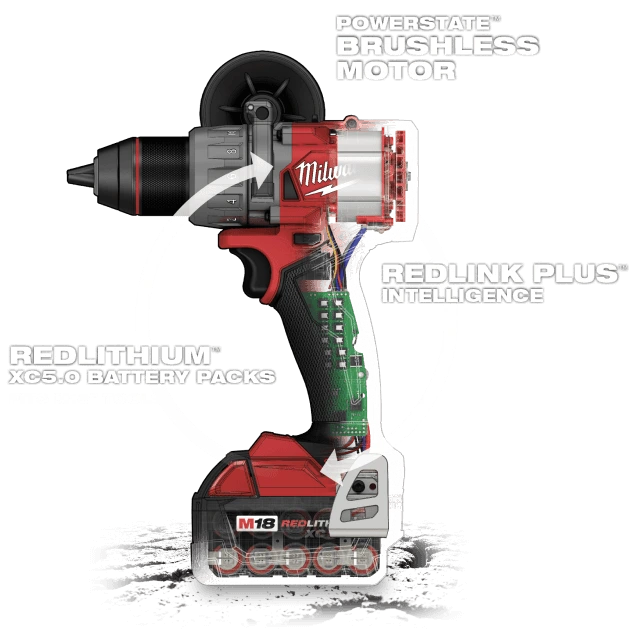 M18 FUEL™ ½” Hammer Drill Driver | Milwaukee Tool