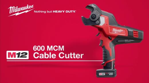M12TM Cordless 600 MCM Cable Cutter
