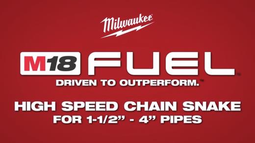 5/16” x 75’ Chain Snake Cable | Milwaukee Tool