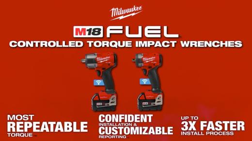 M18 FUEL™ 1/2" Controlled Torque Compact Impact Wrench w/ Pin Detent ...