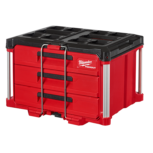 MILWAUKEE® PACKOUT™ 3-Drawer Tool Box | Milwaukee Tool