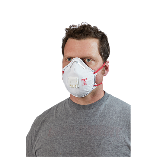N95 Valved Respirator Masks with Gasket | Milwaukee Tool