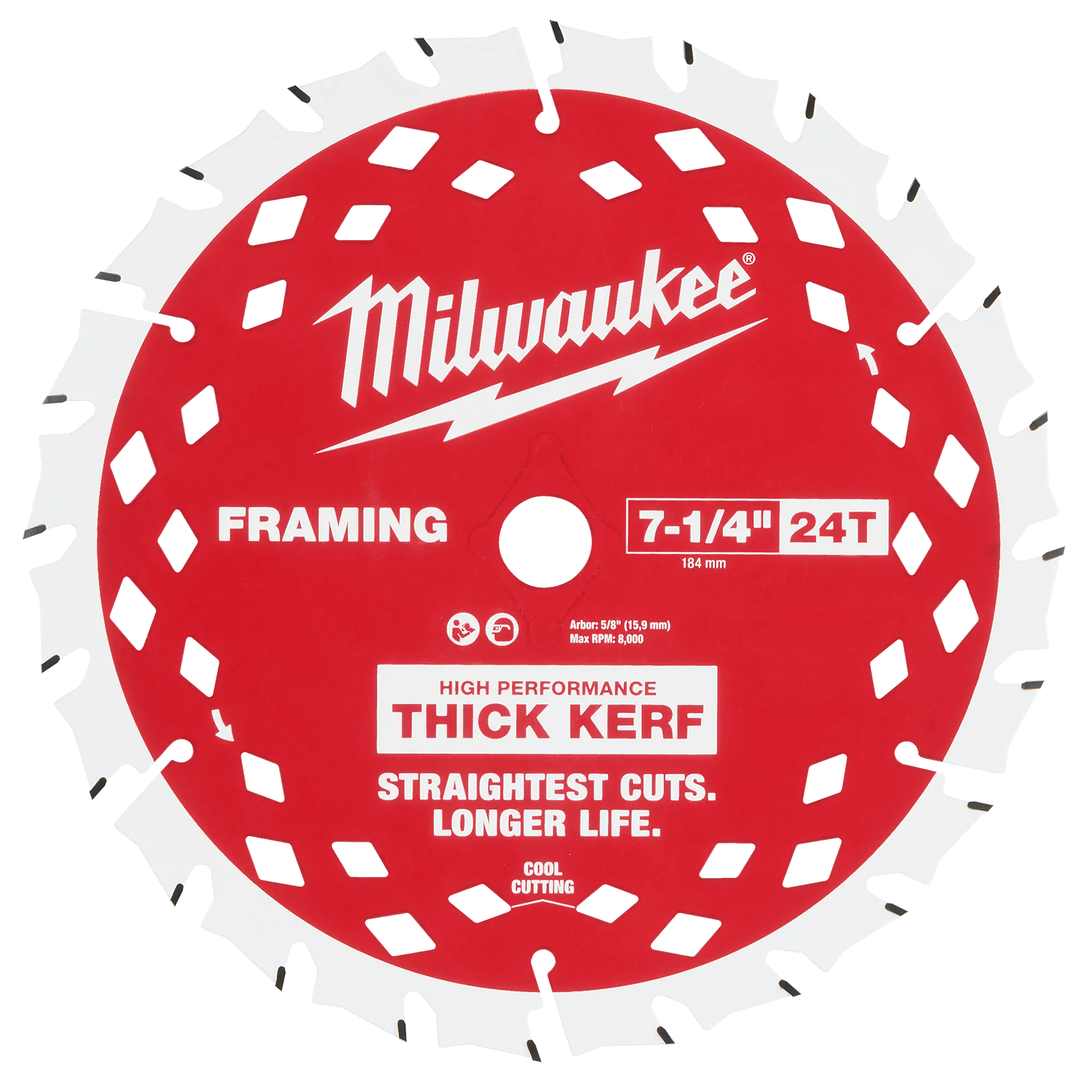 THICK KERF Framing Circular Saw Blades | Milwaukee Tool
