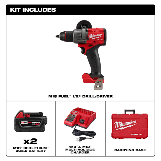 M18 FUEL™ ½” Drill Driver | Milwaukee Tool