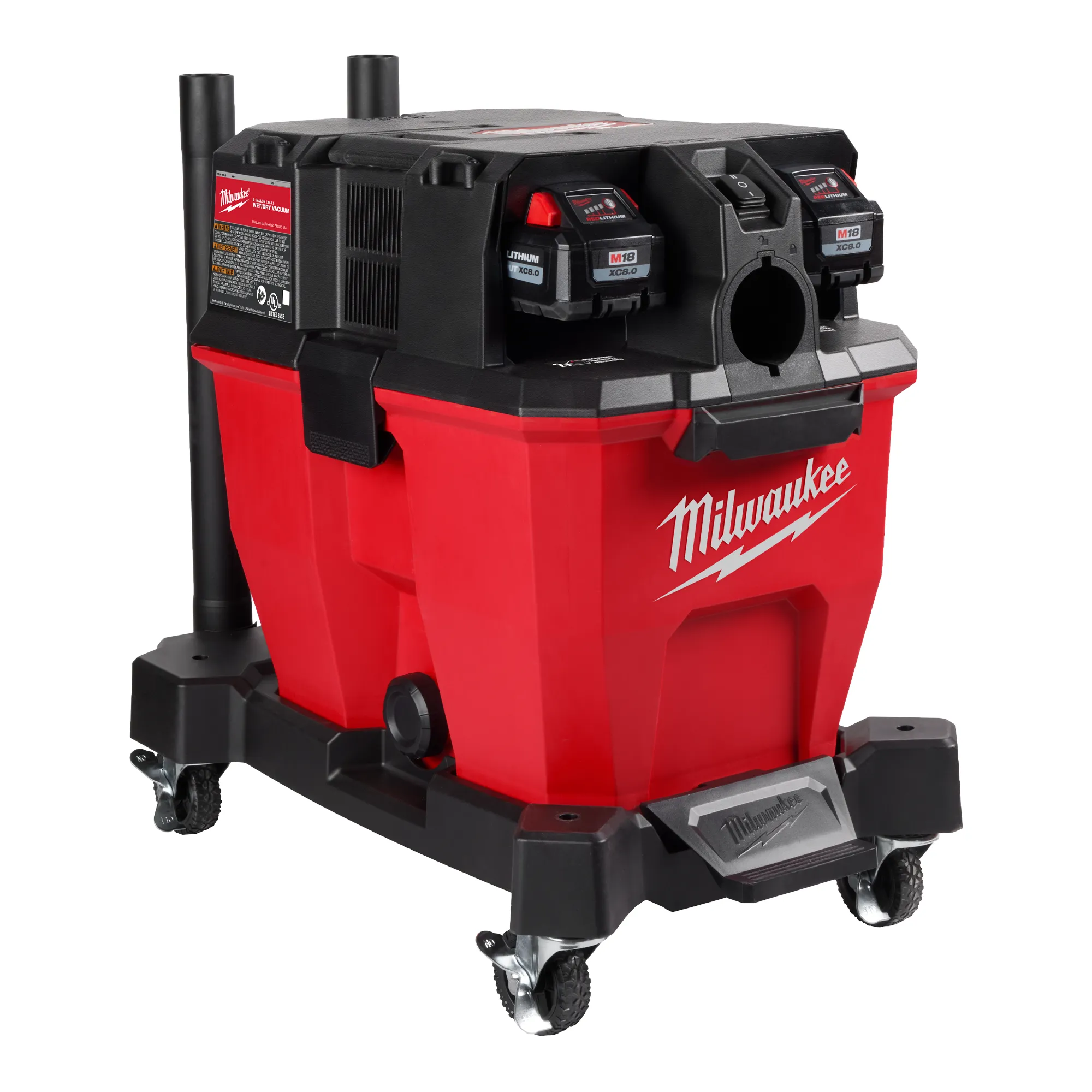 M18 FUEL 9 Gallon Dual-Battery Wet/Dry Vacuum Kit | Milwaukee Tool