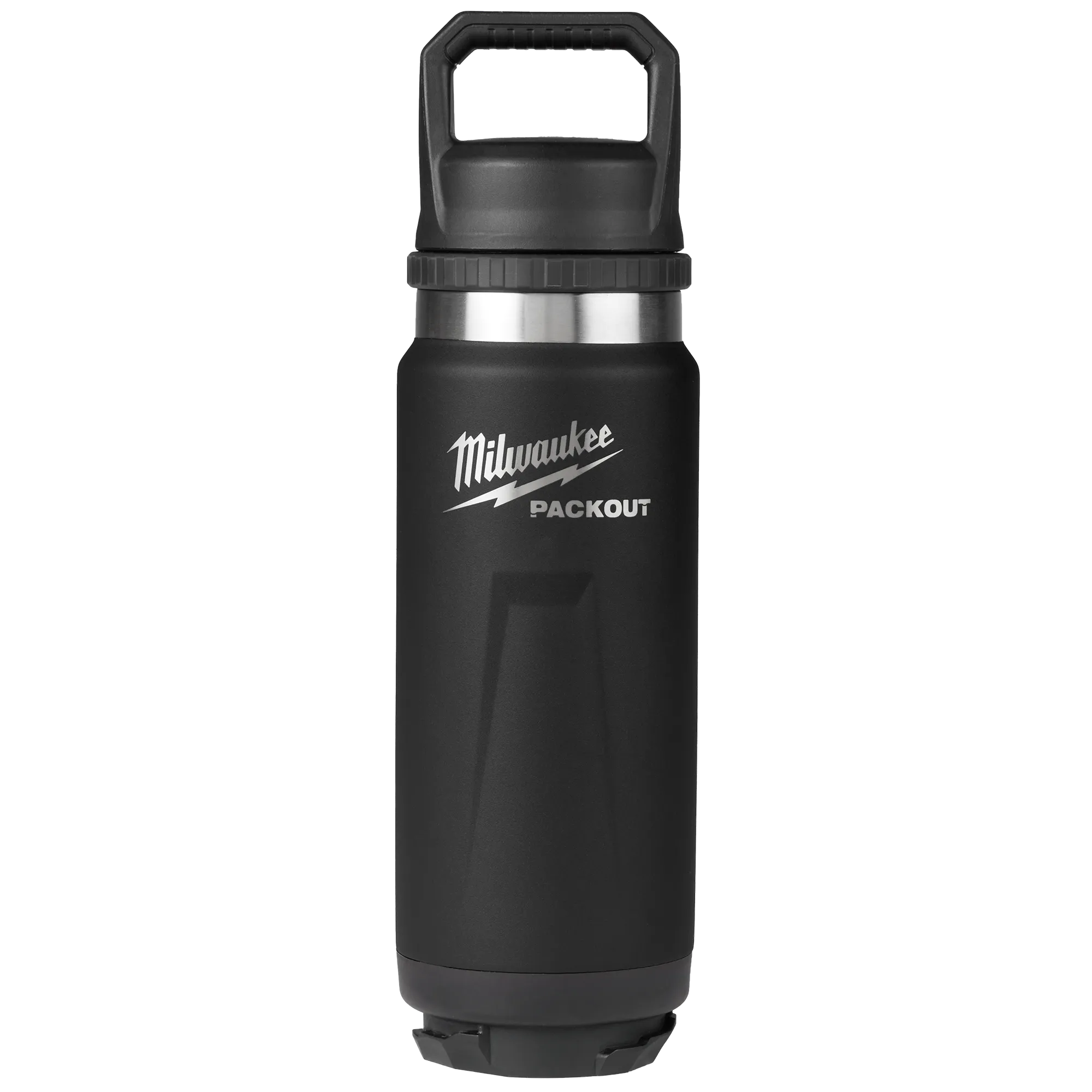 24oz Black PACKOUT™ Insulated Bottle with Chug Lid | Milwaukee Tool