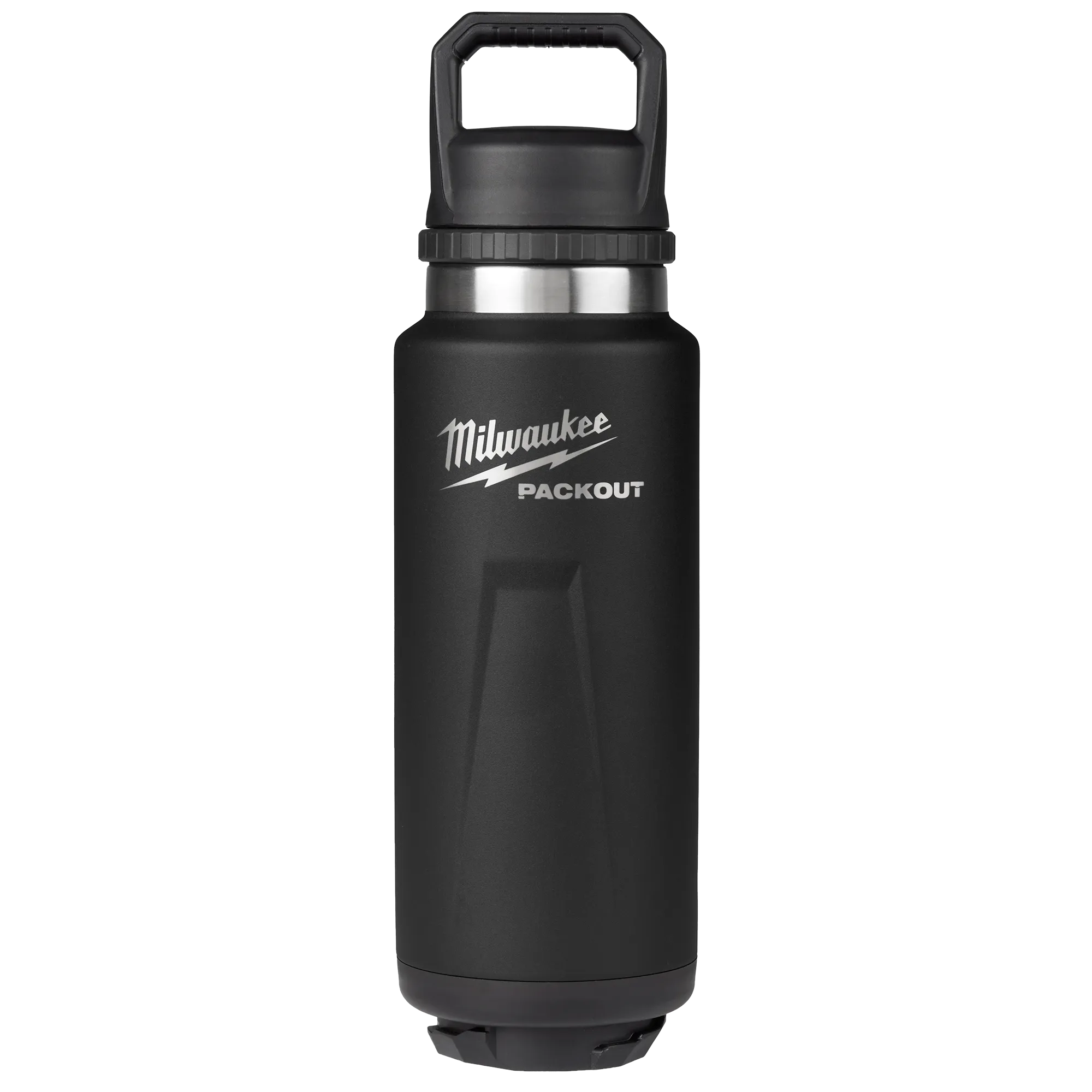 36oz Black PACKOUT™ Insulated Bottle with Chug Lid | Milwaukee Tool